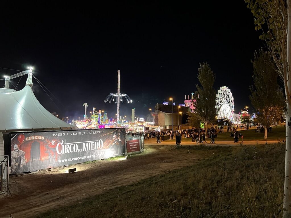 Circo del Miedo en Zaragoza en las Fiestas del Pilar 2026
